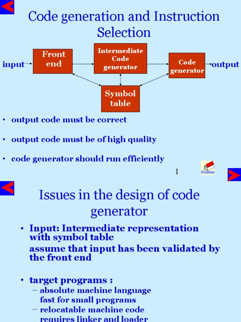 Code Generation | PDF | Instruction Set | Assembly Language Code Generation | PDF | Instruction Set | Assembly Language