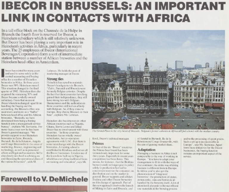 Heineken International Magazine (1987) | PDF
