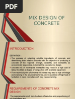 Concrete Mix Design Procedure & Example | PDF | Concrete | Cement