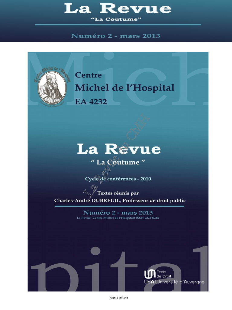 Coutume et droit commercial au XIXe siècle | PDF | Droit statutaire ...