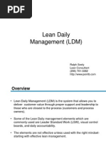 A4 Leader Standard Work Template | PDF