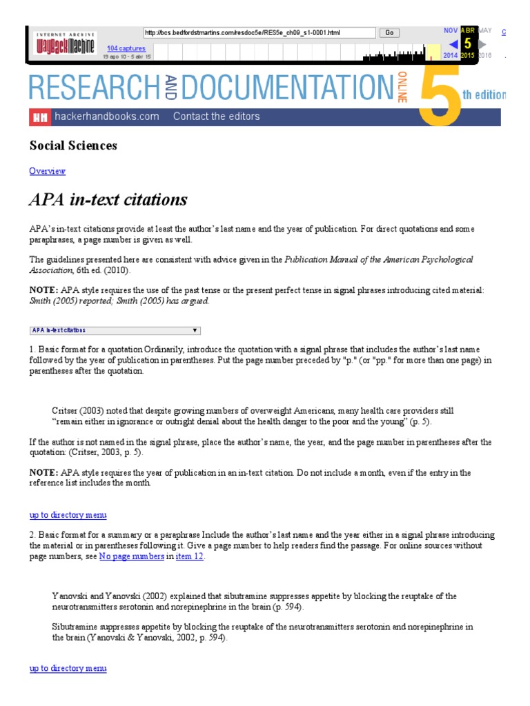 APA Citation Guidelines for DSM-5 | PDF | Apa Style | Citation