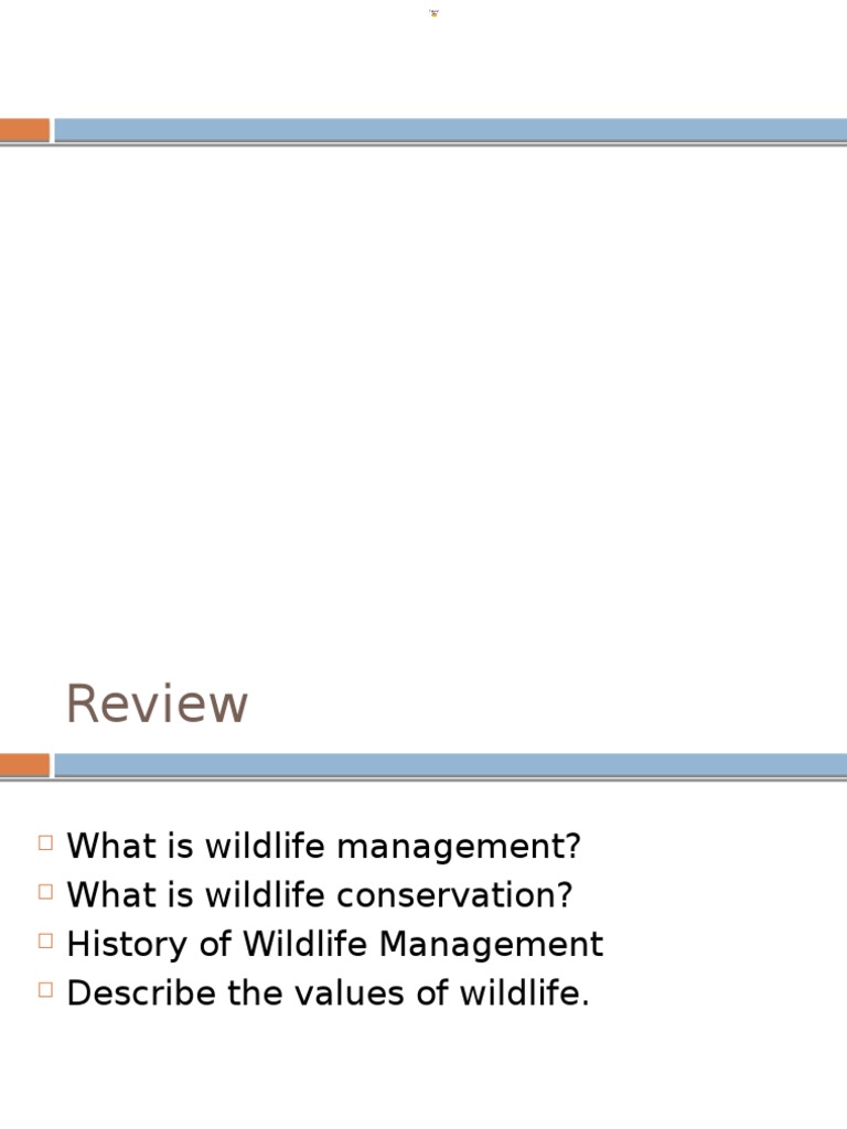 Wildlife Habitat and Carrying Capacity | PDF | Habitat | Resource