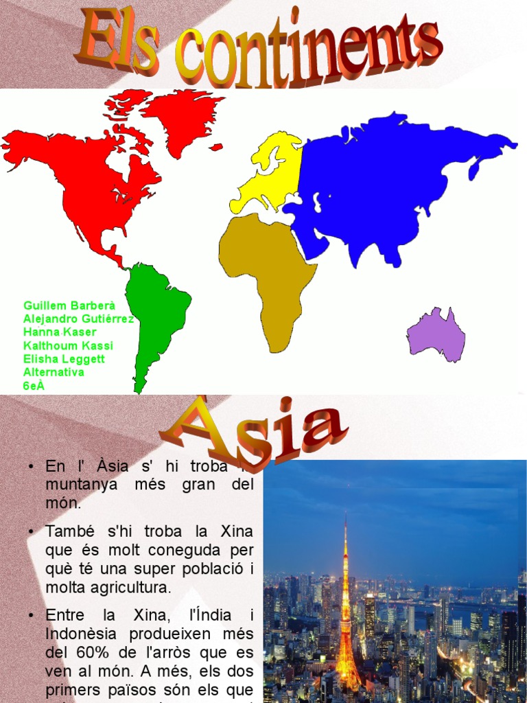 Els Continents | PDF