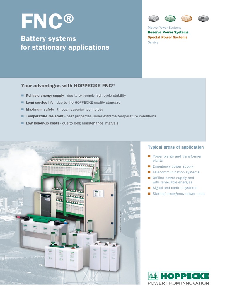 FNC Catalogo Bateria | PDF | Battery (Electricity) | Rechargeable Battery