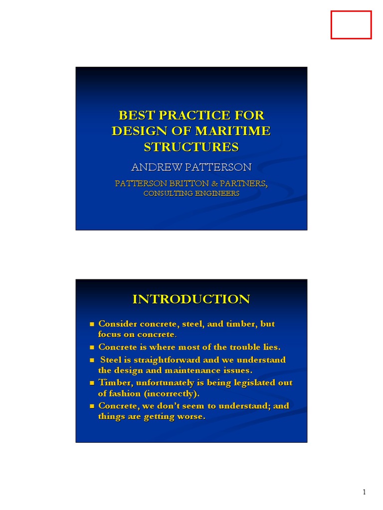 Best Practice For Design of Maritime Structures | PDF | Anode | Corrosion