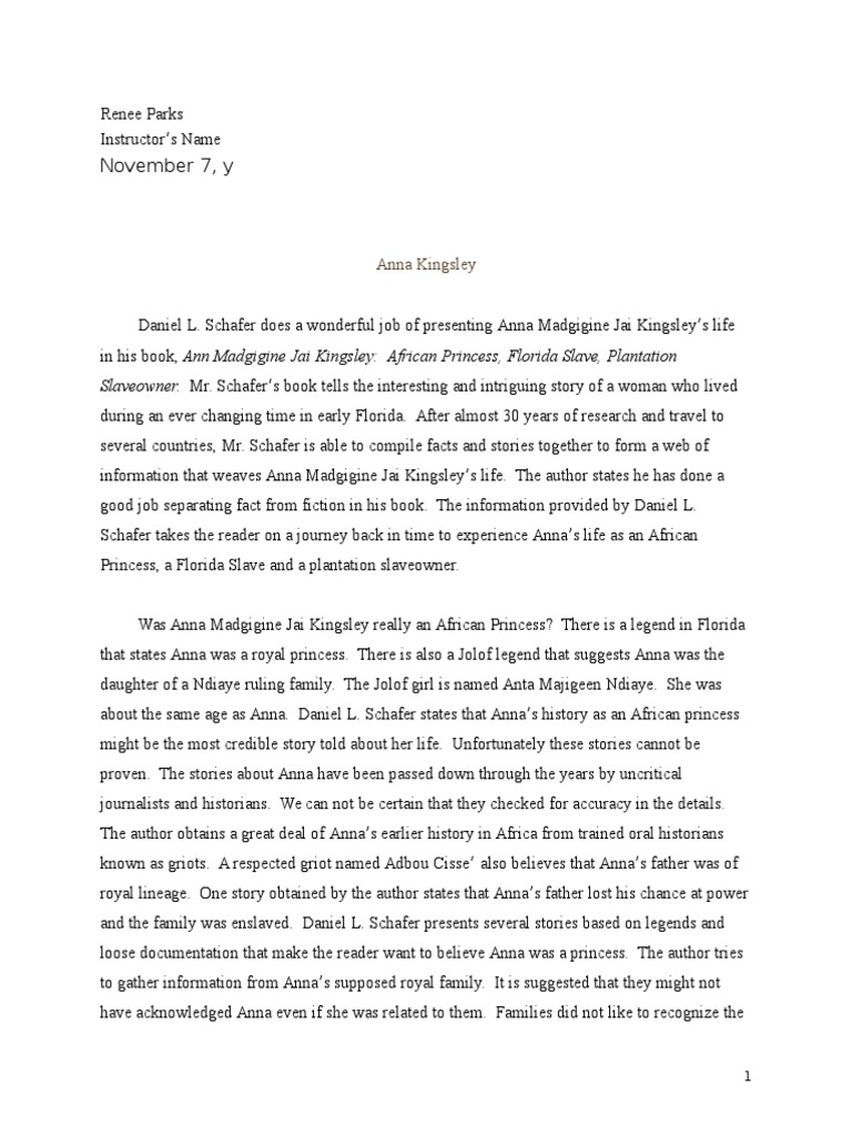 Anna Kingsley Book Review | Crimes Against Humanity | Unfree Labour