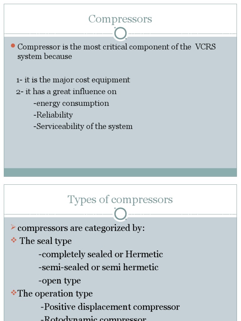 HVAC1 | PDF | Gas Compressor | Heat Exchanger