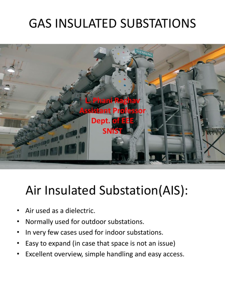 Gas Insulated Substations | Electrical Substation | Insulator (Electricity)