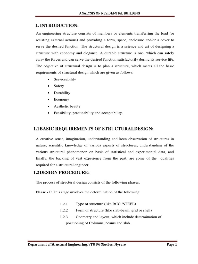 Report On Etabs Analysis | Download Free PDF | Structural Engineering | Design