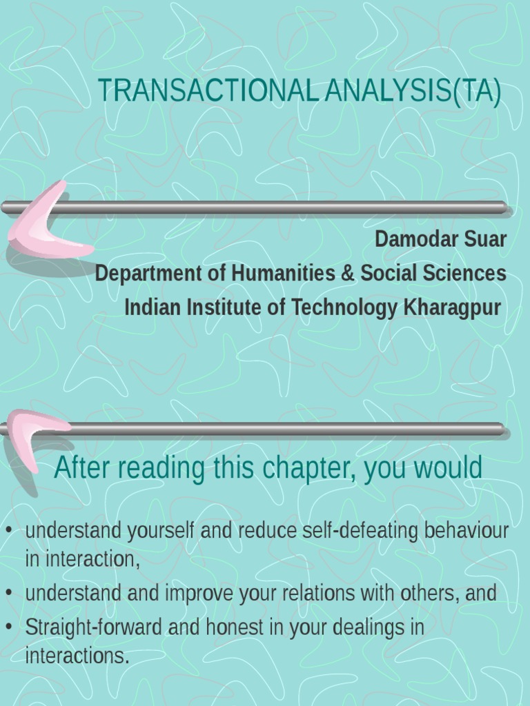 4.transactional Analysis | PDF | Employment | Mind