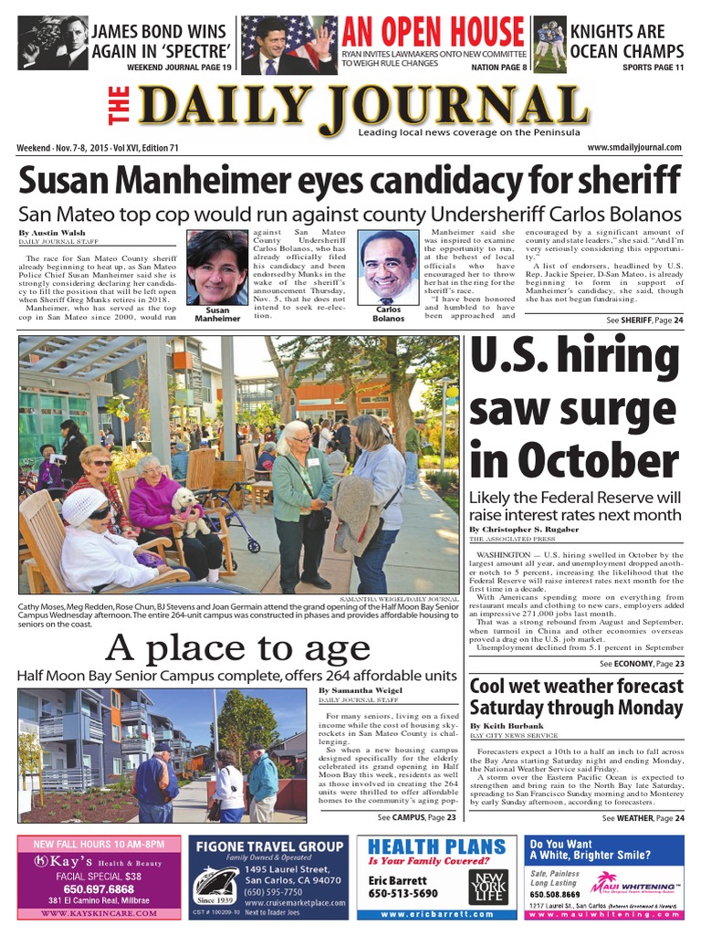 Susan Manheimer Eyes Candidacy For Sheriff: An Open House | PDF ...