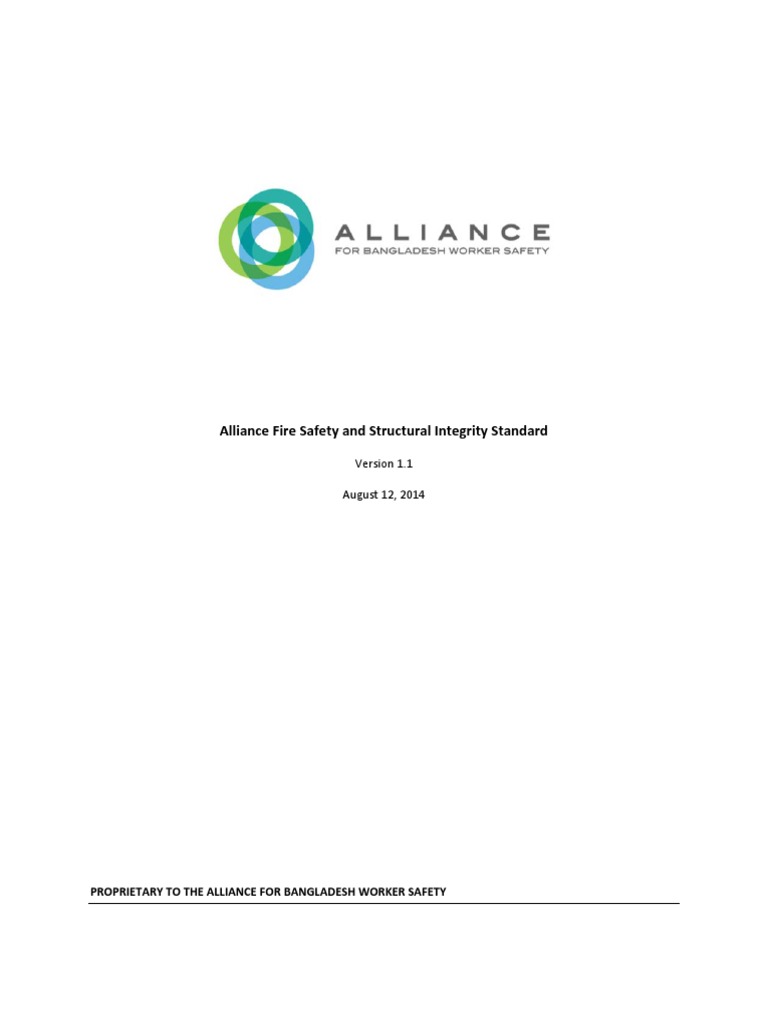 Alliance Standard V1 1 | PDF | Fire Sprinkler System | Wall