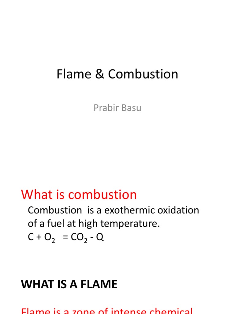 Understanding Flame and Combustion | PDF | Science & Mathematics