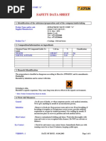 MSDS For Paint | PDF | Personal Protective Equipment | Solvent