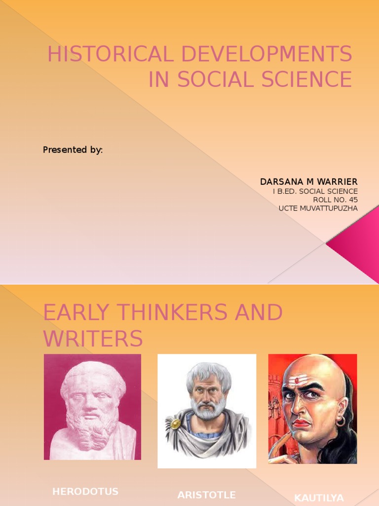 Historical Development in Social Science | PDF | Positivism | Social ...