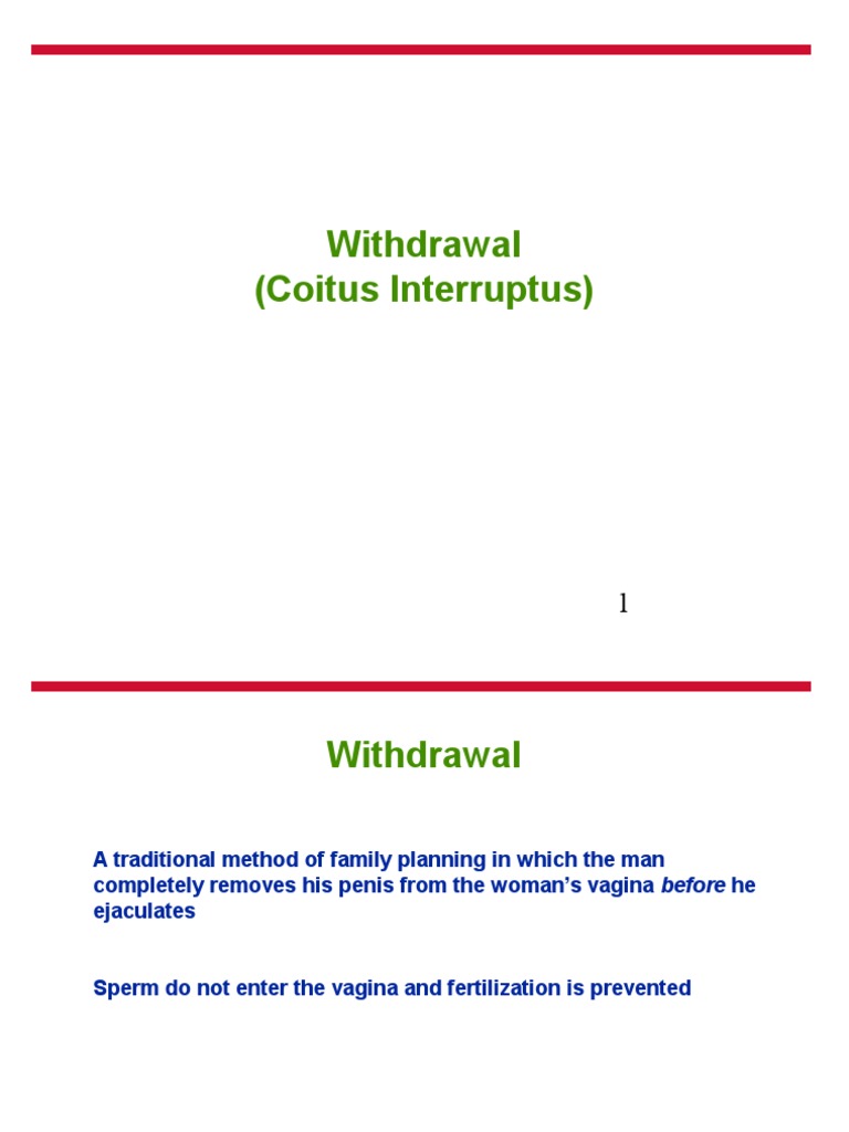 Coitus Interuptus | PDF