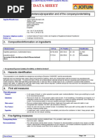 MSDS - CHIMEC 1038 - Gas Corr. Inhibitor | PDF | Toxicity | Personal ...