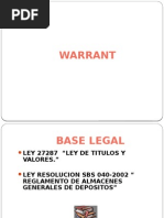 Modelo de Warrant | PDF | Economias | Business