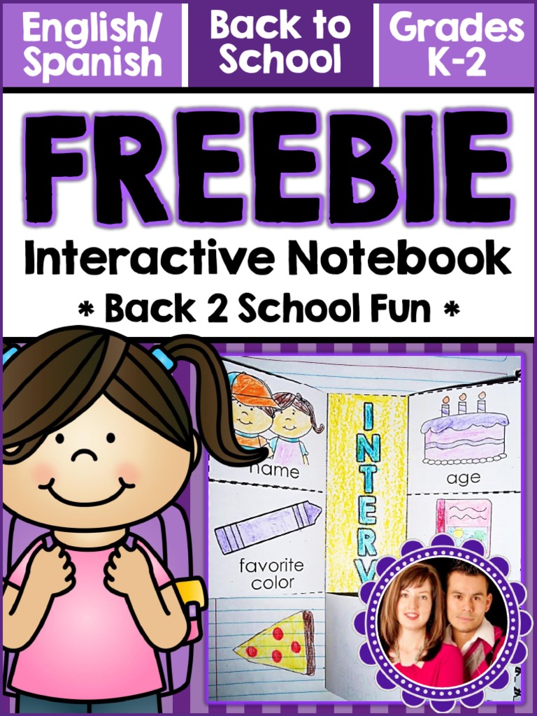 Back To School Interactive Notebook - SPANISH | PDF | Semiótica ...