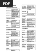 Key Physics Laws and Principles | PDF | Force | Momentum
