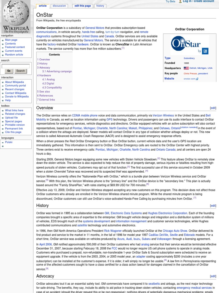 OnStar Can Disable Your Car | PDF | General Motors | Car