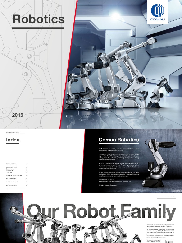 Comau High Payload ENG PDF | PDF | Computer Keyboard | Robot