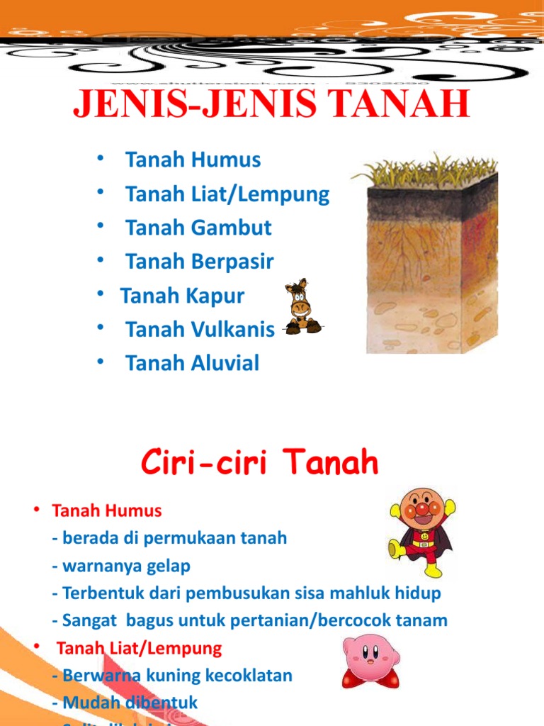 Jenis dan Ciri Tanah | PDF