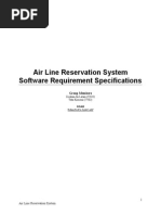 Project Report On Airlines Reservation System | PDF | Java (Programming ...