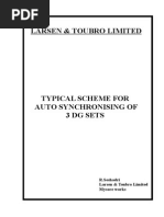 DG Synchronization Panel Specifications | PDF | Alternating Current ...
