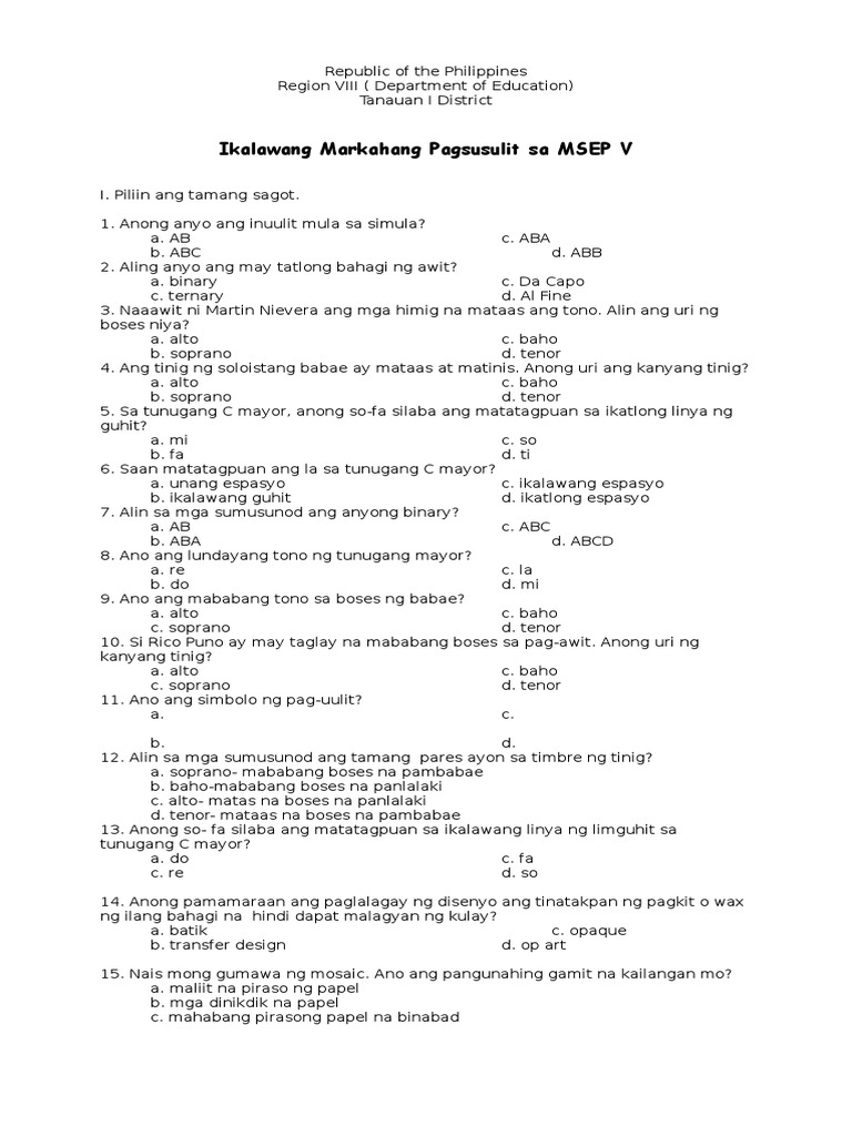 MSEP | PDF