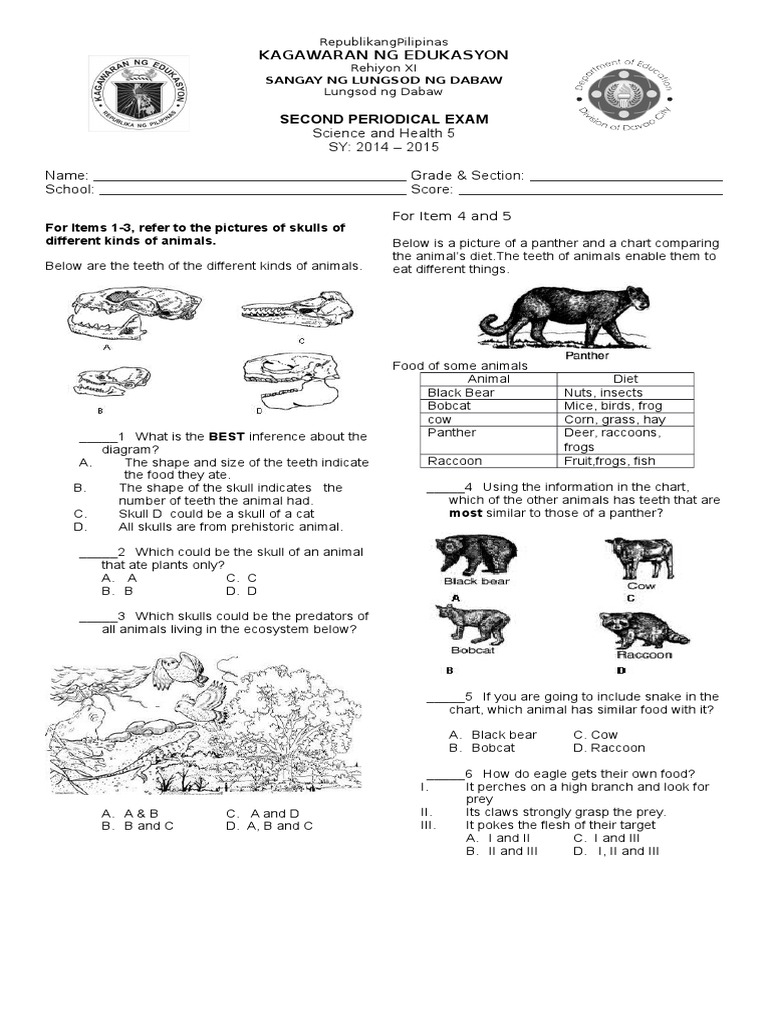 Science Grade 5 | PDF | Invertebrate | Plants