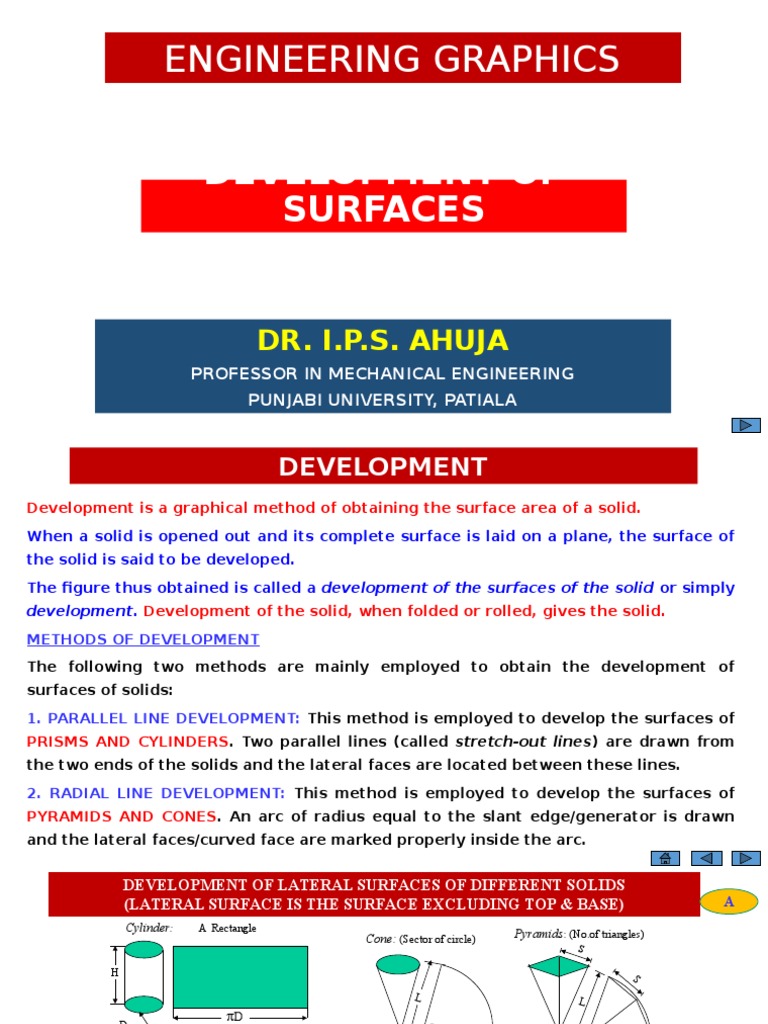 Development of Surfaces | PDF | Polytopes | Geometric Shapes