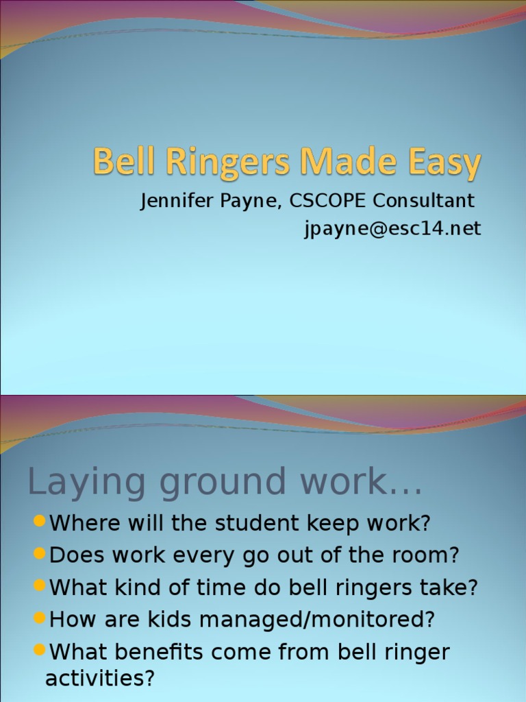 29-Bell Ringers Made Easy | PDF | The United States | Separation Of Powers