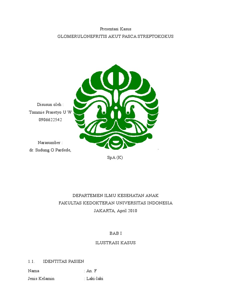 Presentasi Kasus GNAPS | PDF