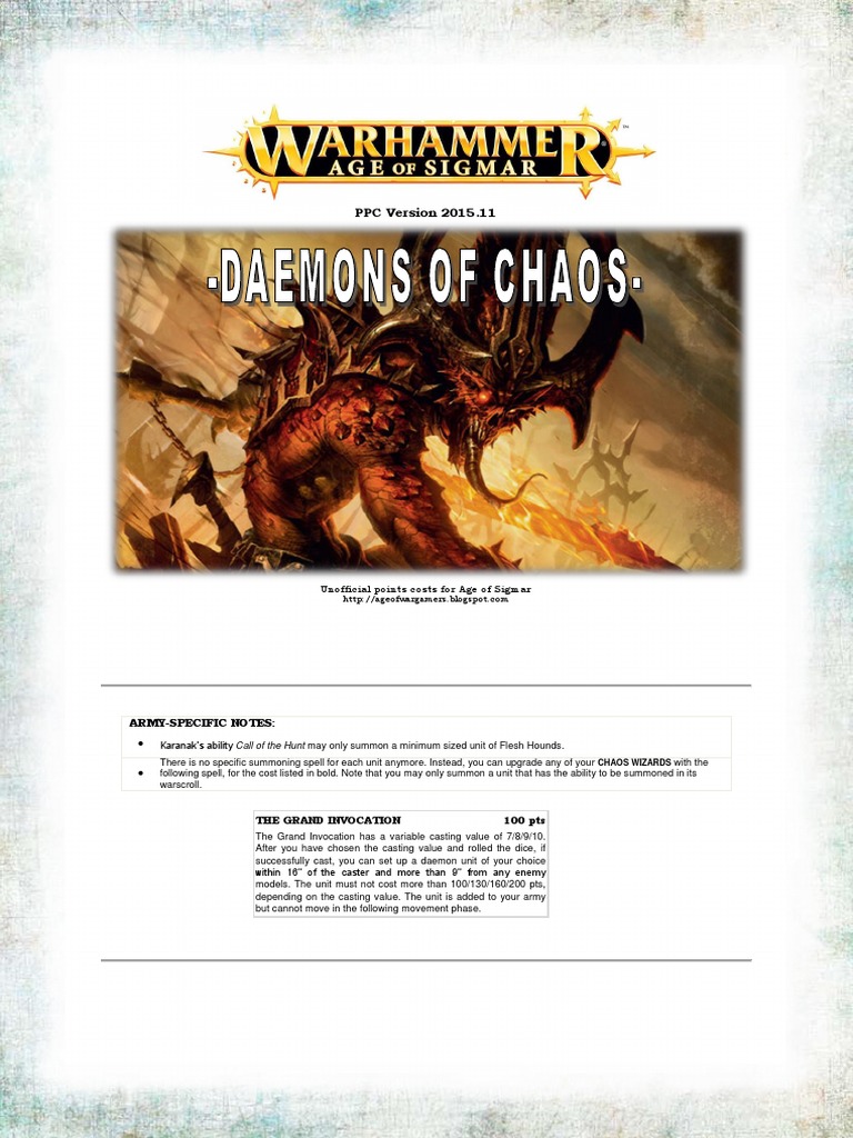 PPC Version 2015.11: Army-Specific Notes | PDF | Speculative Fiction ...