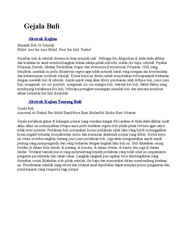 Buli | PDF