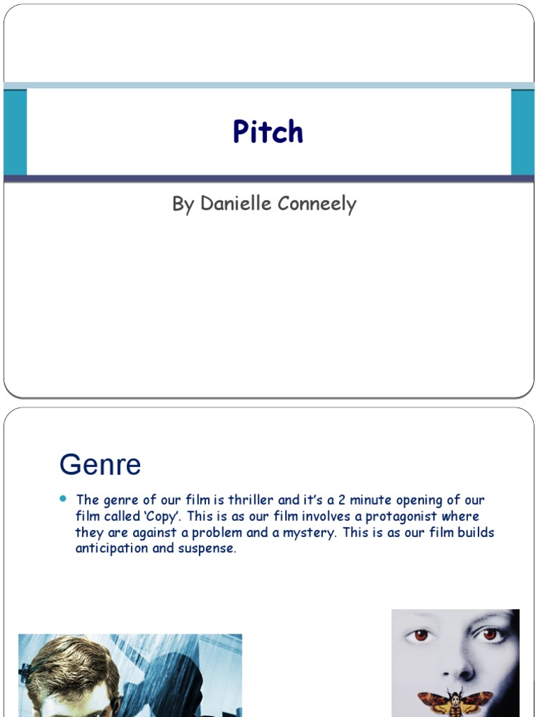 Pitch: by Danielle Conneely | PDF