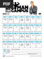 True Muscle Calendar | PDF | Body Shape | Determinants Of Health