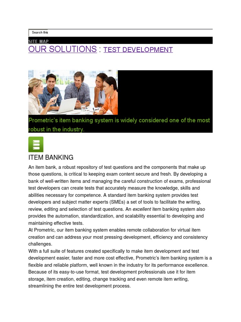 Test Item Bank Presentation | PDF | Educational Assessment | Test ...