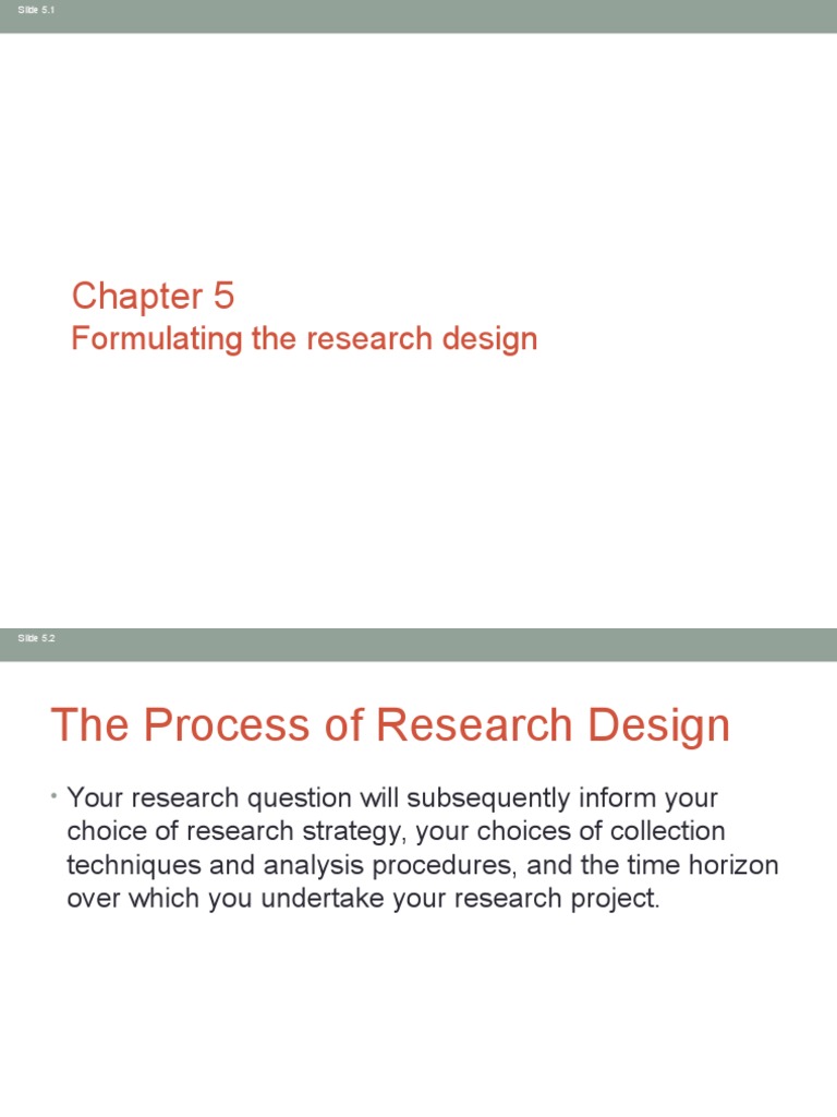 Lecture 6 Formulating The Research Design | PDF | Qualitative Research ...