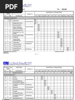 QMS Internal Audit Schedule Template ISO 45001 | PDF