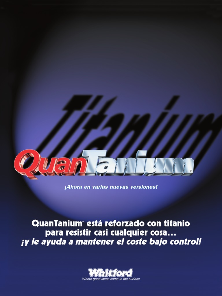 QuanTanium Spanish | PDF | Revestimiento | Aluminio