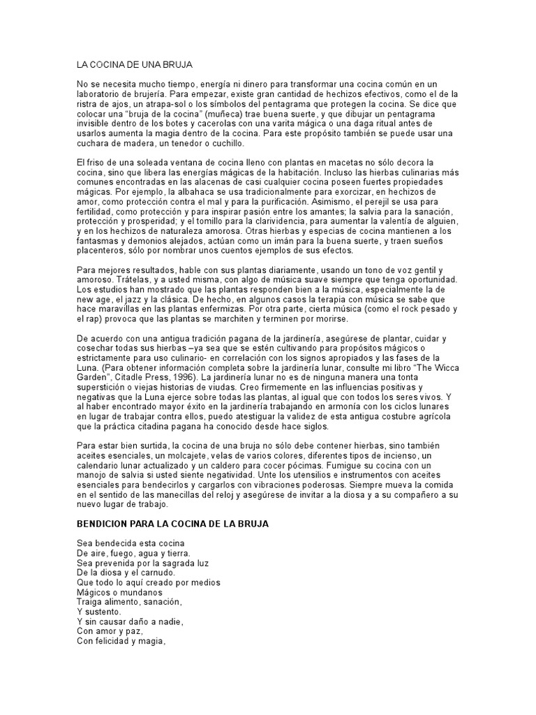 Cocina Mágica de la Bruja Moderna | PDF | Estufa de cocina | Brujería