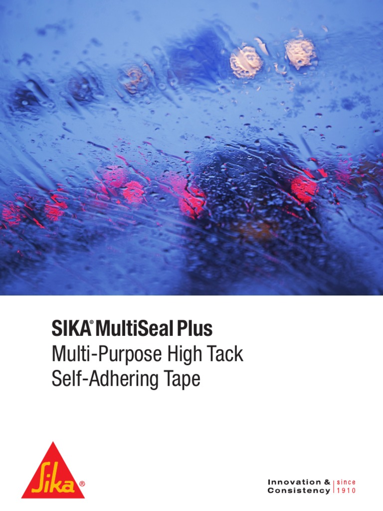 Sika MultiSeal Brochure | PDF | Building | Materials