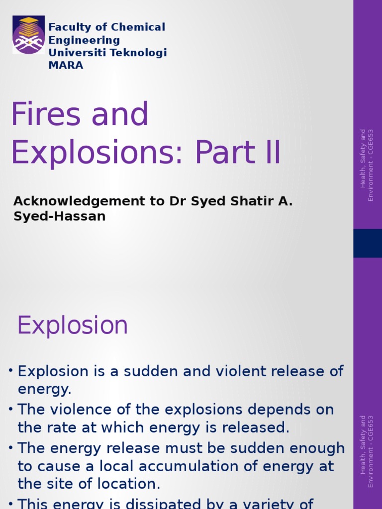 CGE653 Chapter2 Part2 | PDF | Explosion | Combustion