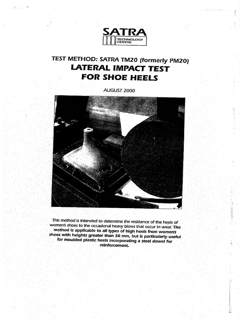 Satra TM 20 | PDF
