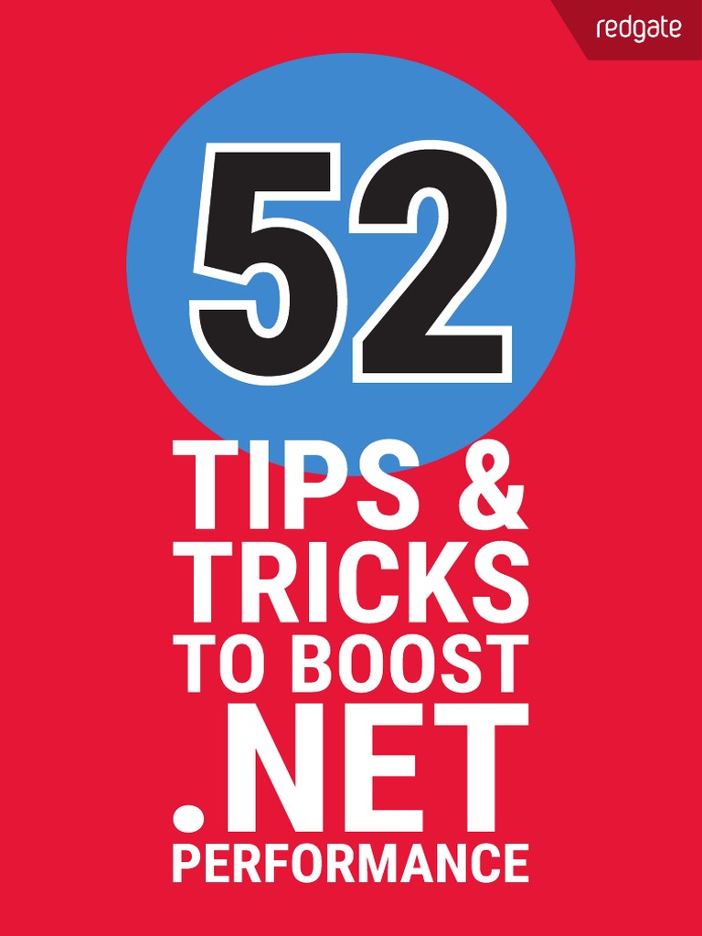 52 Tips & Tricks To Boost .NET Performance | PDF | Entity Framework ...