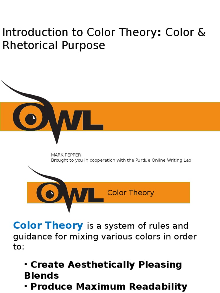 Complementary Colors Purdue | PDF | Color | Vision