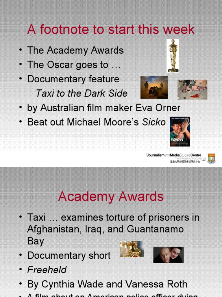 Documentary Film Studies | PDF | Documentary Film | Leisure